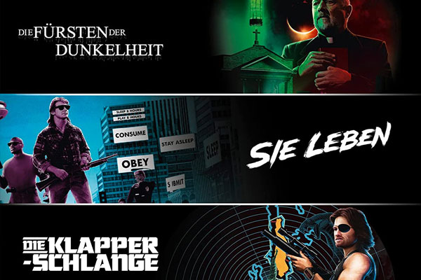 “John Carpenter Collection” 4K Ultra HD – vier Filme des Regisseurs in ...