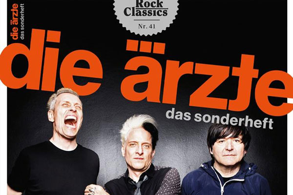 "Die Ärzte - Das Sonderheft" der Reihe "Rock Classics" ab 6. Dezember ...